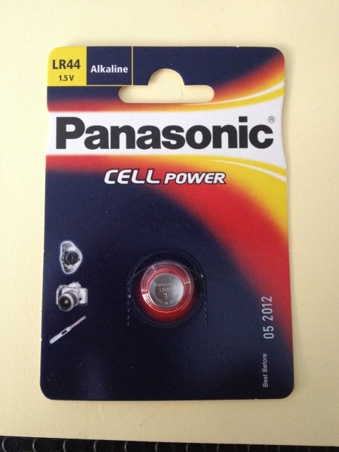 PILA LR44 PANASONIC ALCALINE - Pelusi