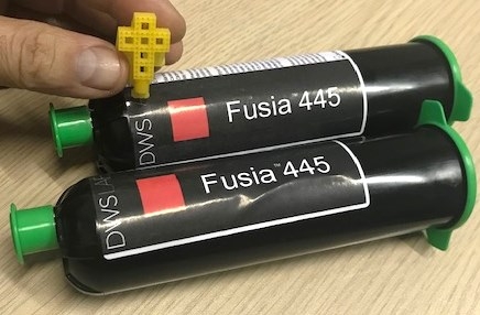 RESINA FUSIA 445(SET 2 CARTUCCE) - Pelusi