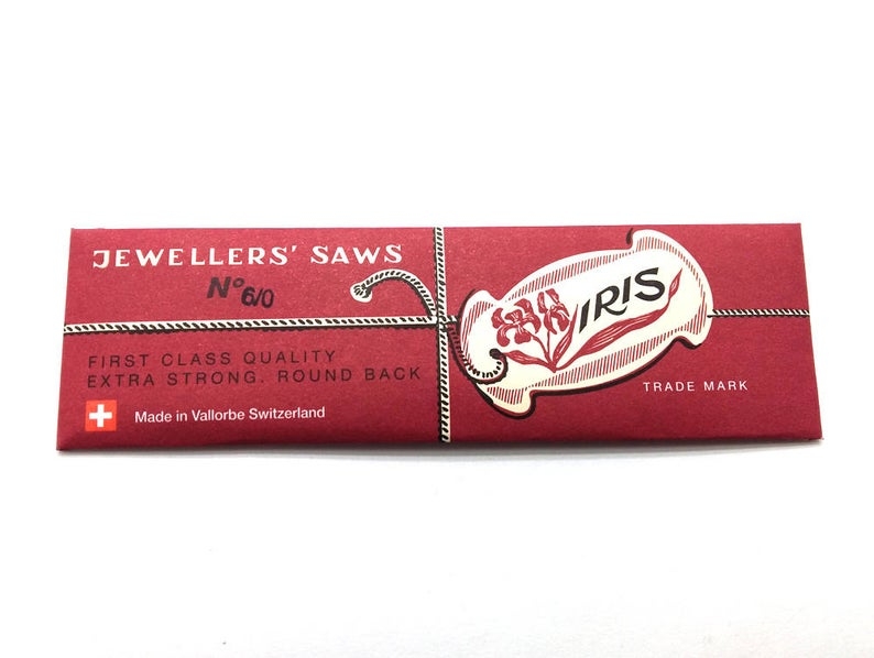 Seghe traforo "IRIS" 144 pezzi MISURA 8/0 / IRIS SAW BLADES 144 p.ces ...