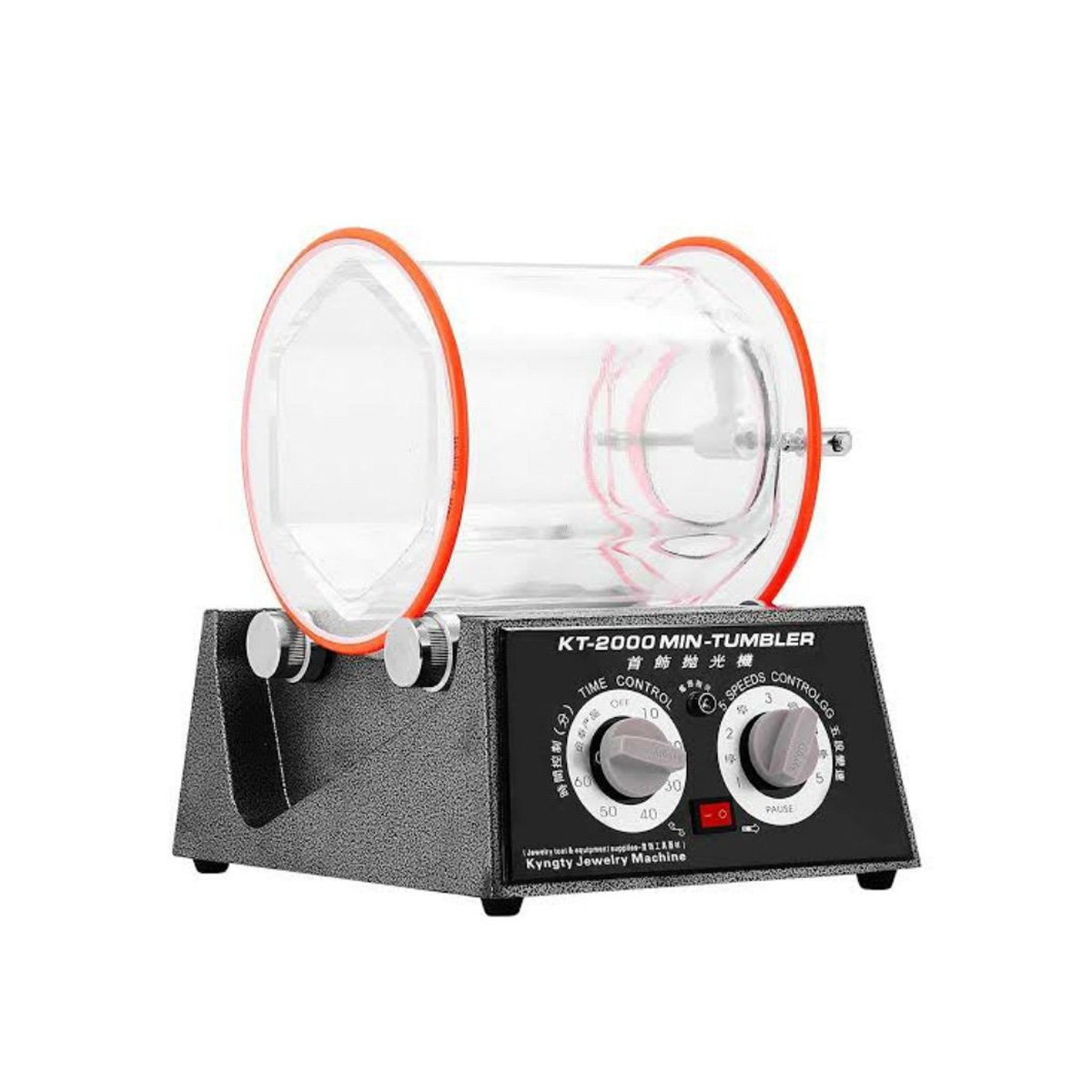 BURATTO CONTENITORE ROTATIVO ROTARY TUMBLER KT2000 - Pelusi