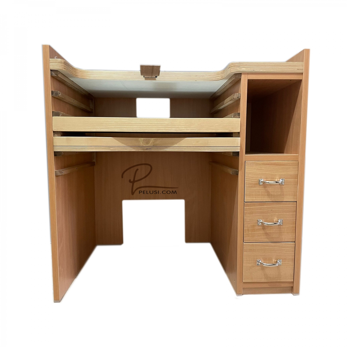 BANCO PER INCASTONATURA GEMME PARIGI- STONE SETTERS WOOD WORKBENCH - Pelusi