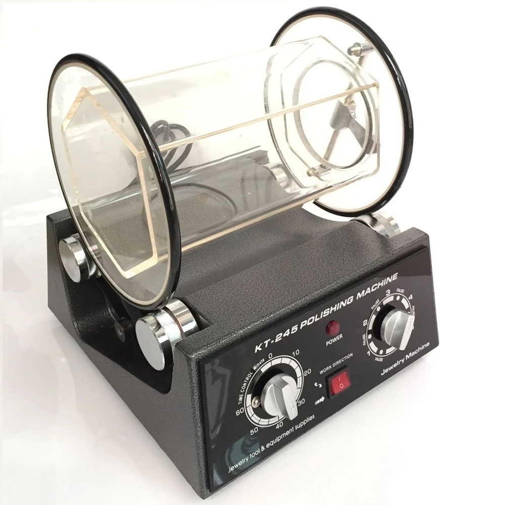 BURATTO CONTENITORE ROTATIVO ROTARY TUMBLER KT245 - Pelusi