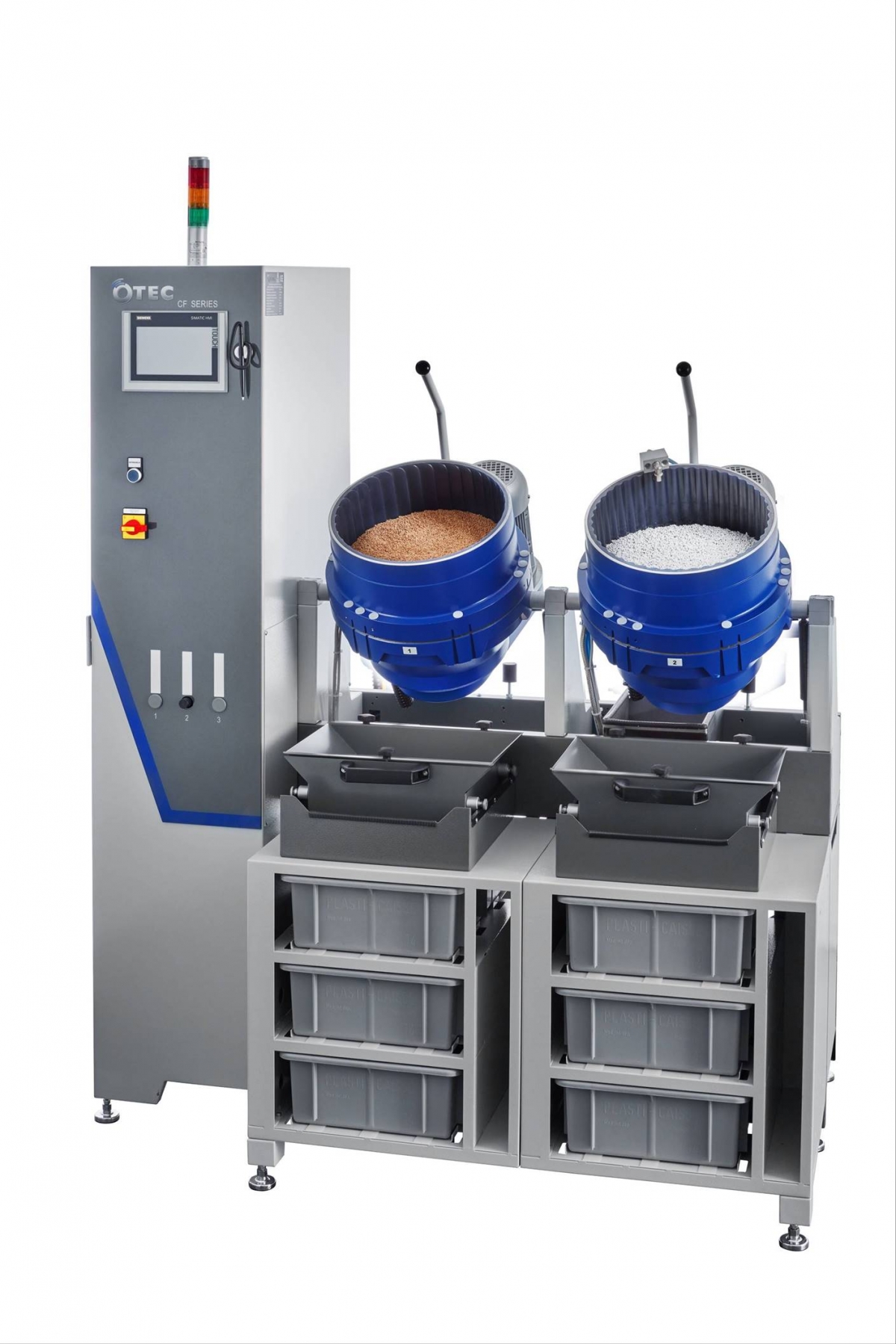 BURATTO A DISCO CENTRIFUGO CF STANDARD 2X18 OTEC PER LA RIFINITURA A 2 ...