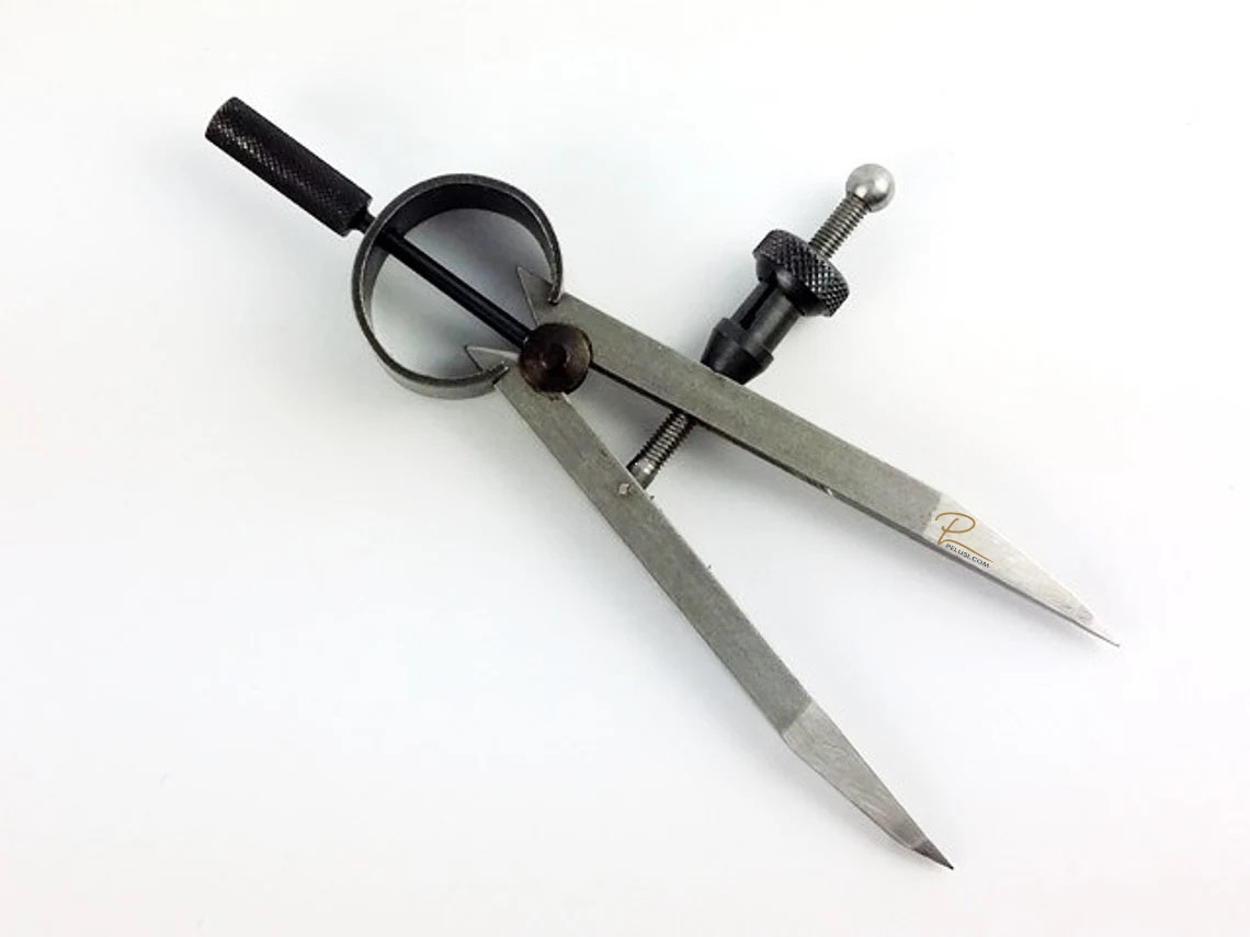COMPASSO DA ORAFO IN ACCIAIO DA TRACCIA da mm.100 / SPRING DIVIDERS mm ...