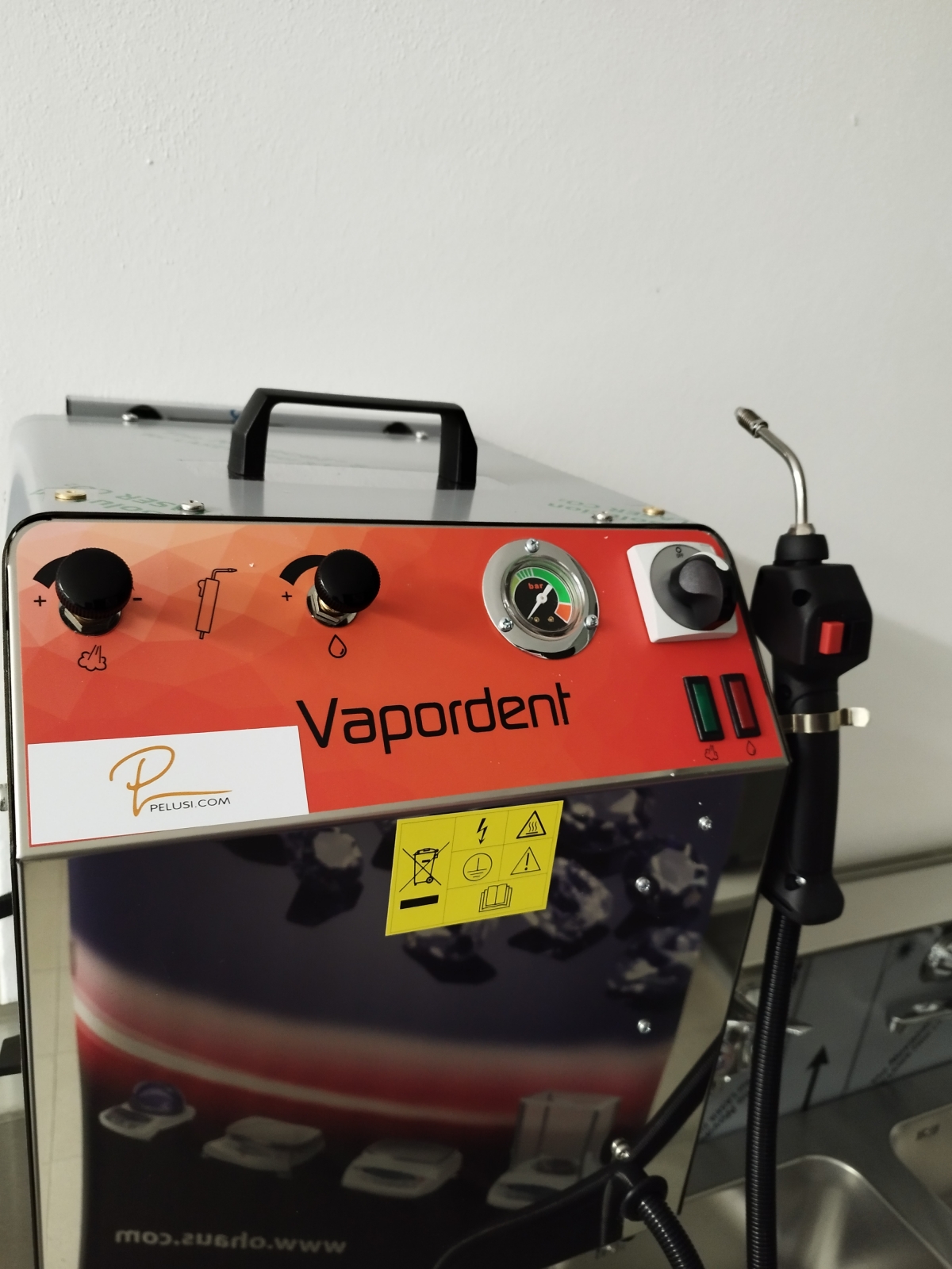 JET STEAM CLEANING MACHINE "VAPORDENT SENIOR"MANUAL REFILL BF 450 RM ...
