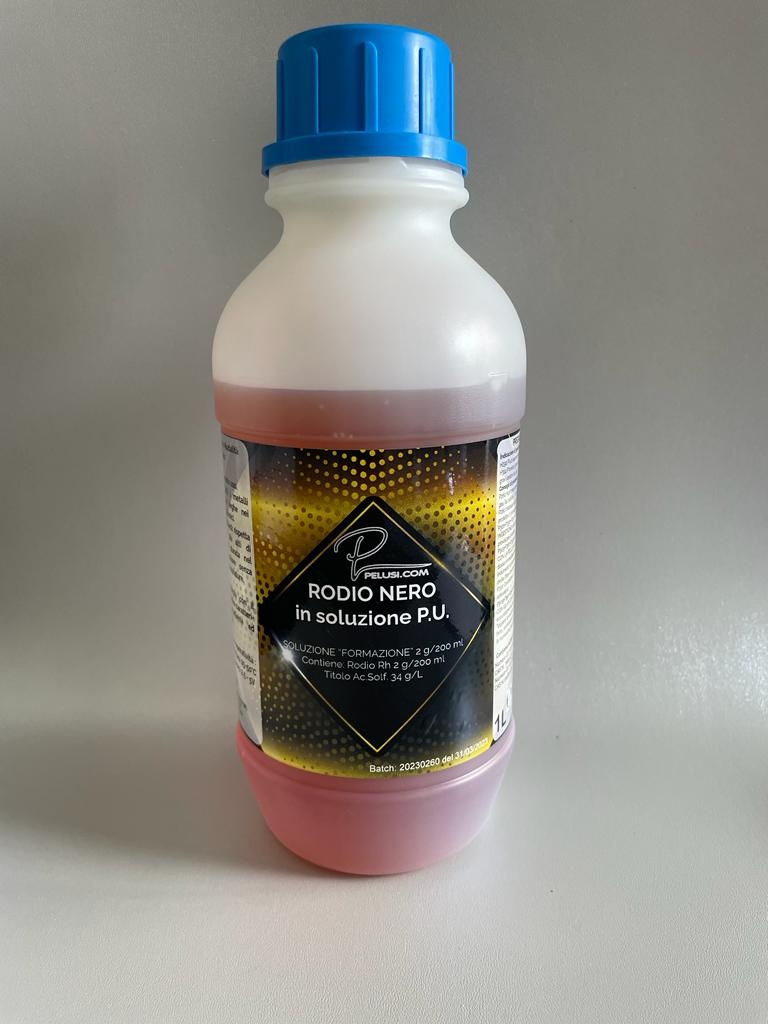 RODIO NERO, RODIATURA, BLACK RHODIUM SOLUZIONE GALVANICA PRONTO USO 2 ...