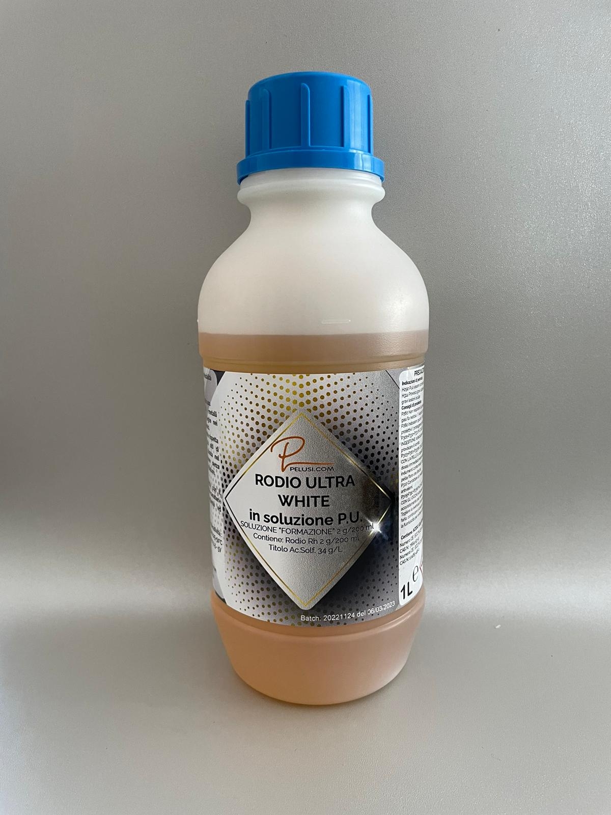 RODIO, RODIATURA, RHODIUM SOLUZIONE GALVANICA ULTRA WHITE 2 GR.LT. RH ...