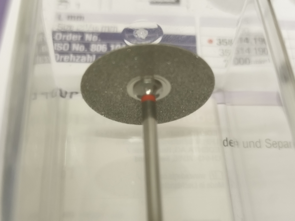 DISCO DIAMANTATO EDENTA 350.514.220HP.RED/ diamond disc EDENTA 350.514 ...