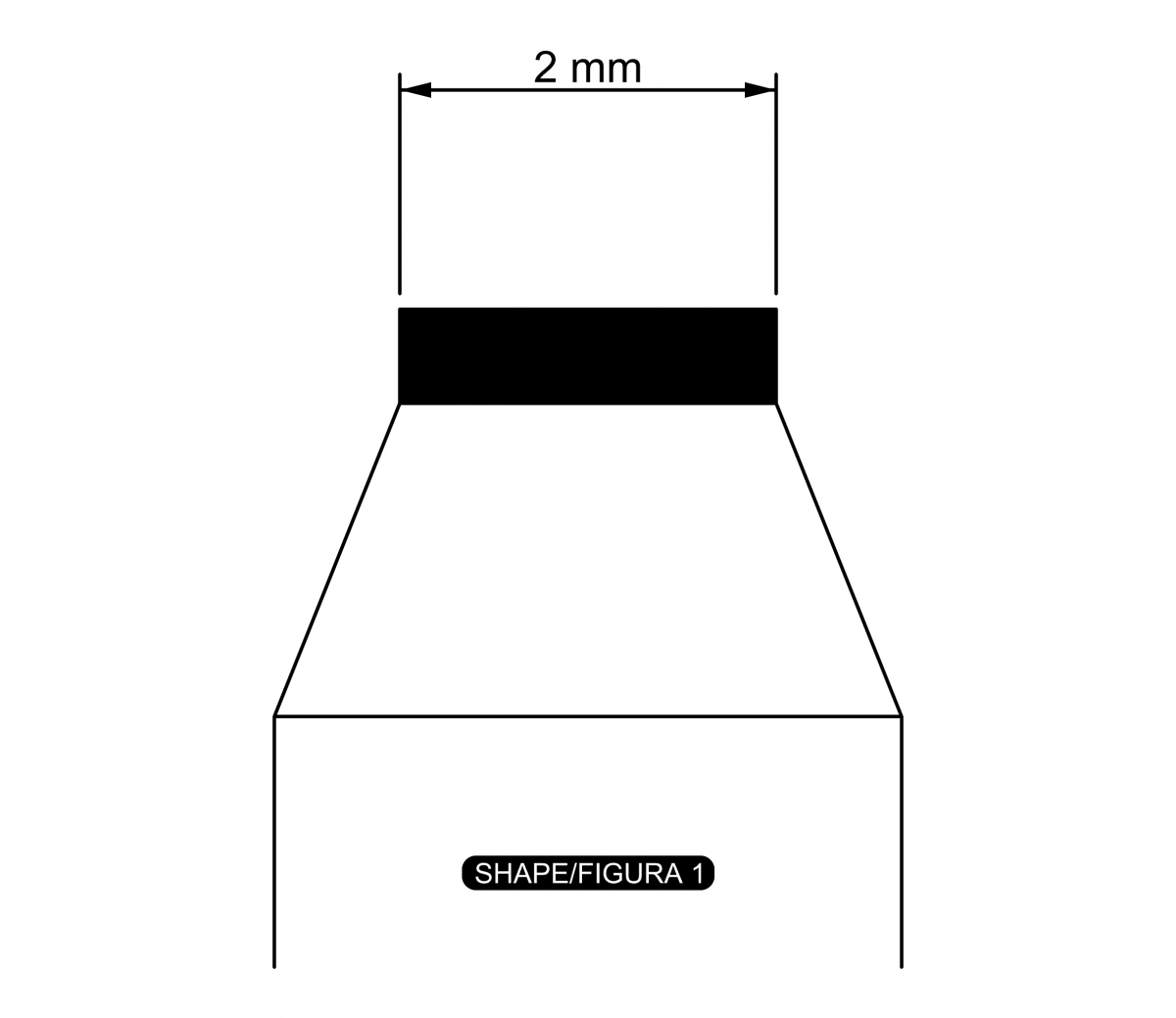 UTENSILE DIAMANTE FIG. 1 PIATTO L.MM 2 GD.3 /FLYWHEEL DIAMOND FLAT N.1 ...