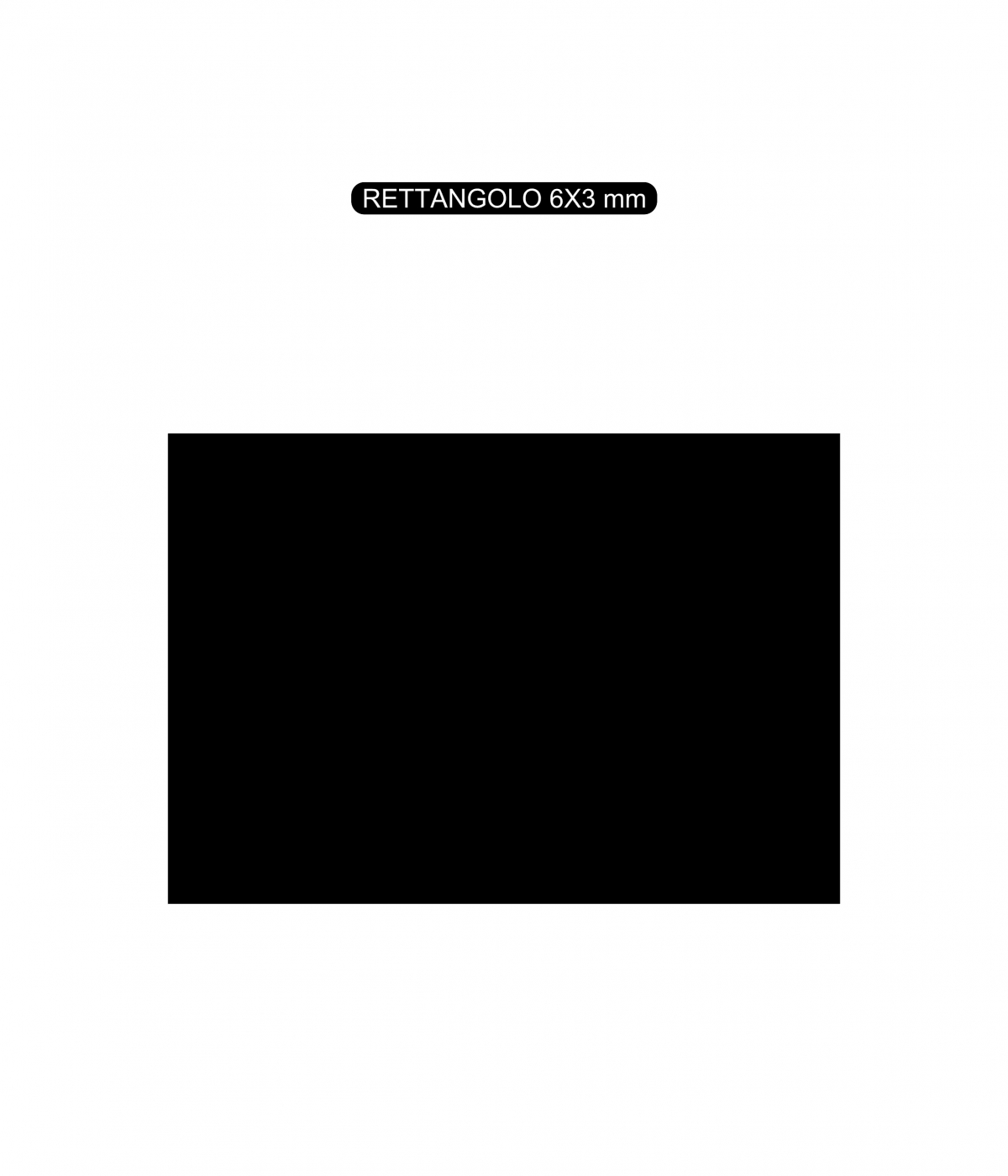 Acciaio Rettificato AISI 01 in Barra Rettangolare 6x3 mm - Pelusi