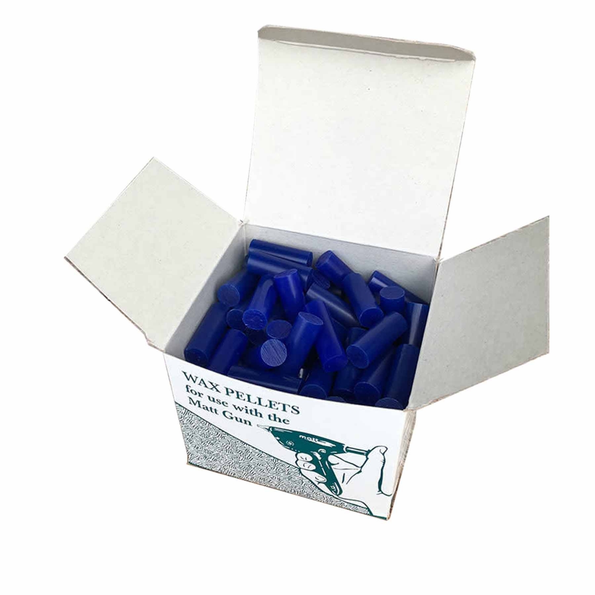 CARTUCCE IN CERA PER PISTOLA MATT GUN/DU MATT BLUE CONFEZIONE DA 130 ...