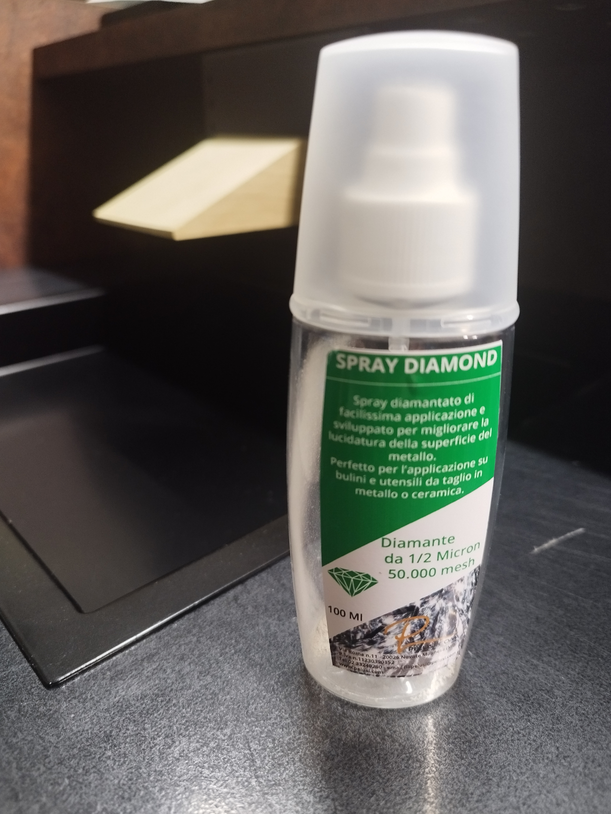 SPRAY DIAMOND 1/2 MICRONS 100 ML - Pelusi