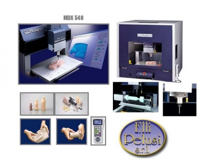 MDX 540 MODELLATORE 3D CREAZIONI MANUFATTI DI ALTISSIMA PRECISIONE/ 3D ...