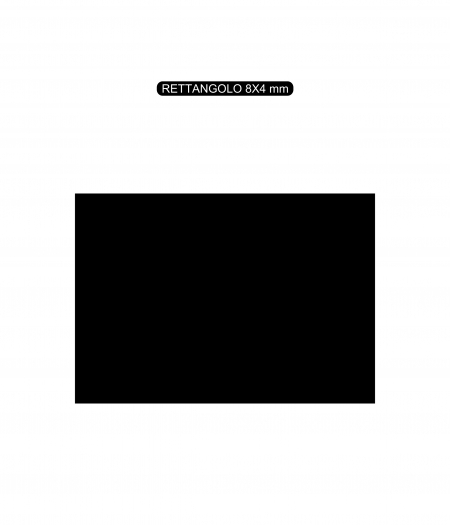 Acciaio Rettificato AISI 01 in Barra Rettangolare 8x4 mm - Pelusi